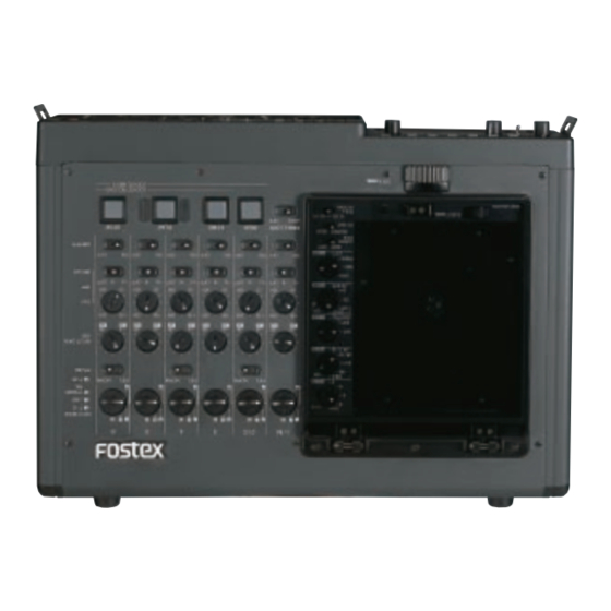 FOSTEX PD-6/DV40 BROCHURE & SPECS Pdf Download | ManualsLib