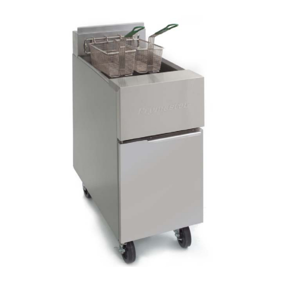 FRYMASTER GF40 SERIES USER MANUAL Pdf Download | ManualsLib