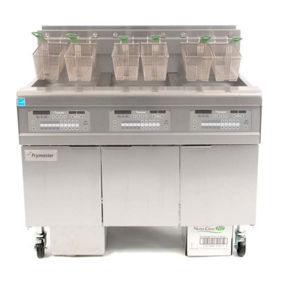 FRYMASTER OCF30 SERIES INSTALLATION & OPERATION MANUAL Pdf Download | ManualsLib