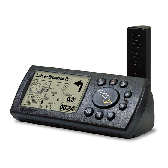 GARMIN GPS V REFERENCE MANUAL Pdf Download | ManualsLib