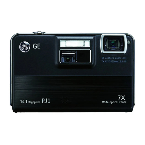 GE PJ1 USER MANUAL Pdf Download | ManualsLib