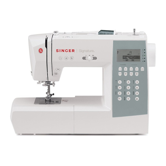 SINGER 9340 INSTRUCTION MANUAL Pdf Download | ManualsLib