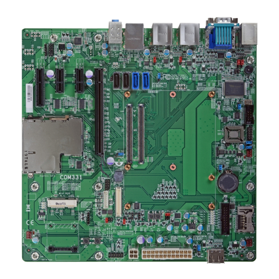 DFI COM331-B USER MANUAL Pdf Download | ManualsLib