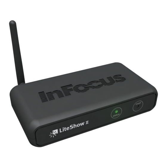 INFOCUS LITESHOW II USER MANUAL Pdf Download | ManualsLib