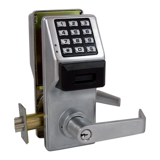 ALARM LOCK TRILOGY DOUBLE-SIDED PDL5300 PROGRAMMING INSTRUCTIONS MANUAL ...
