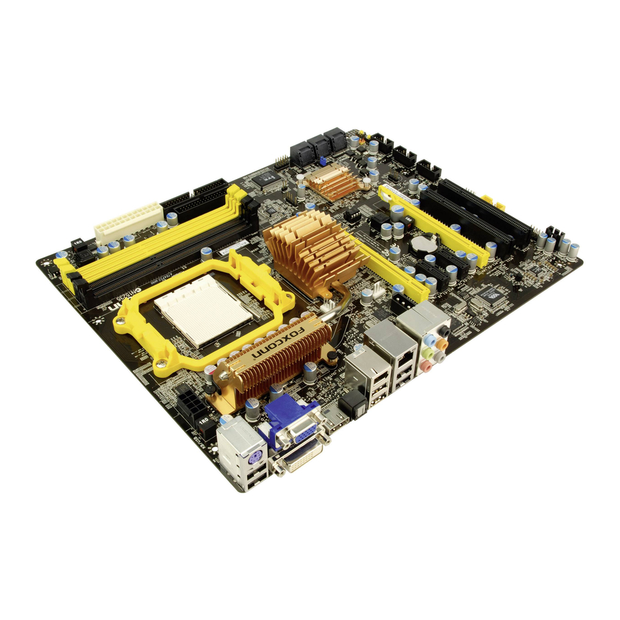 FOXCONN A7DA 3.0 SERIES USER MANUAL Pdf Download | ManualsLib