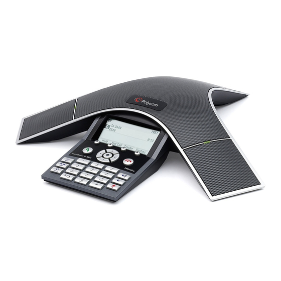 POLYCOM SOUNDSTATION IP 7000 SETUP MANUAL Pdf Download | ManualsLib