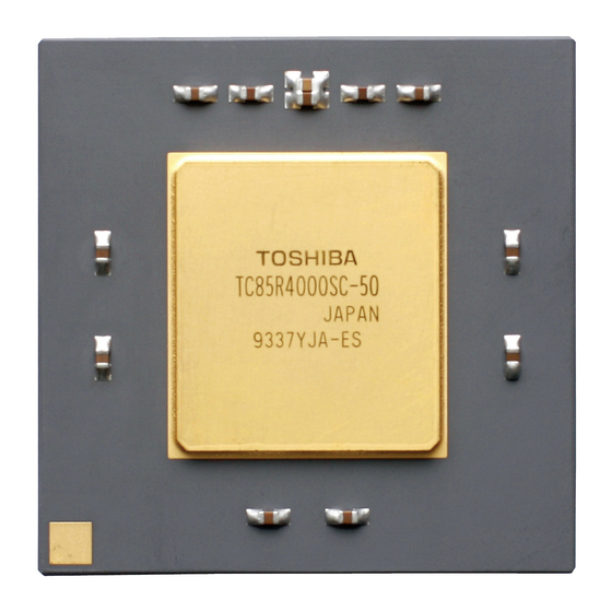 MIPS TECHNOLOGIES R4000 USER MANUAL Pdf Download | ManualsLib