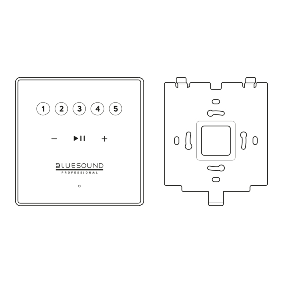 BLUESOUND PROFESSIONAL CP100 QUICK SETUP MANUAL Pdf Download | ManualsLib