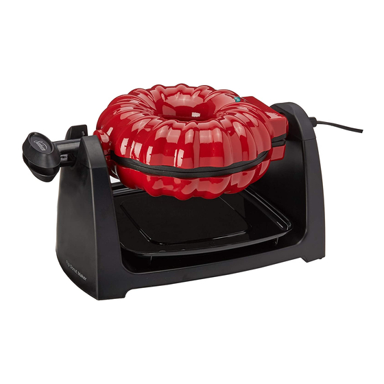 SUNBEAM FLIP DONUT MAKER USER MANUAL Pdf Download | ManualsLib