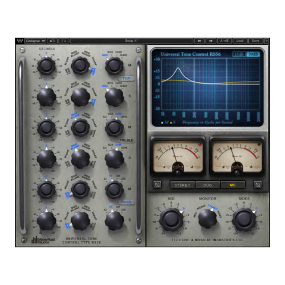 WAVES ABBEY ROAD RS56 USER MANUAL Pdf Download | ManualsLib