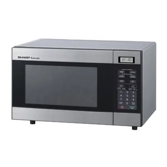 SHARP CAROUSEL R-290NS OPERATION MANUAL AND COOKING MANUAL Pdf Download ...