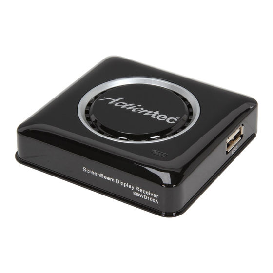ACTIONTEC SBWD100A USER MANUAL Pdf Download | ManualsLib