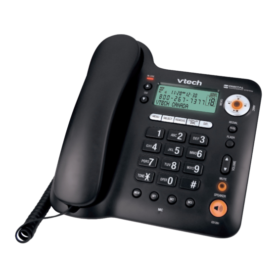VTECH CD1291 USER MANUAL Pdf Download | ManualsLib