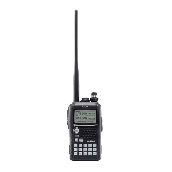 ICOM IC-92AD INSTRUCTION MANUAL Pdf Download | ManualsLib