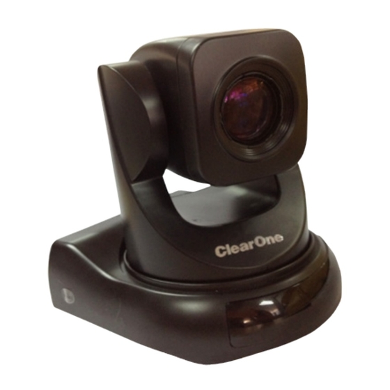CLEARONE COLLABORATE SD PTZ SPECIFICATION SHEET Pdf Download | ManualsLib