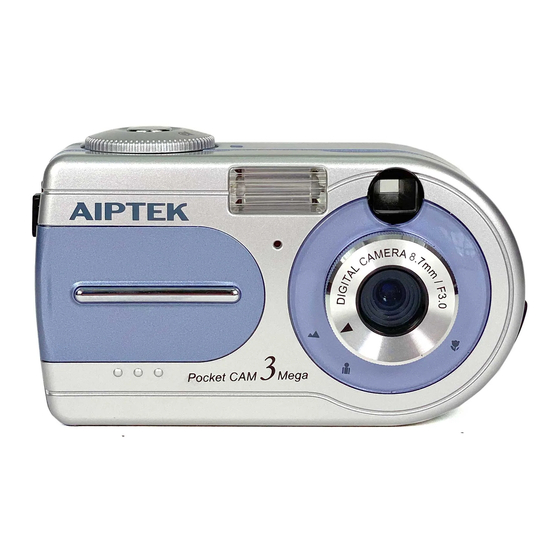 AIPTEK POCKETCAM 3M E-MANUAL Pdf Download | ManualsLib
