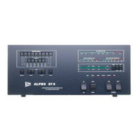 ALPHA RADIO 87A OPERATING MANUAL Pdf Download | ManualsLib