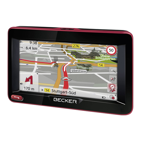 BECKER READY 45 LMU OPERATING MANUAL Pdf Download | ManualsLib