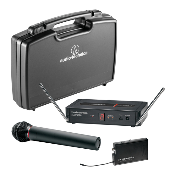 AUDIO TECHNICA PRO SERIES 5 INSTALLATION AND OPERATION MANUAL Pdf ...