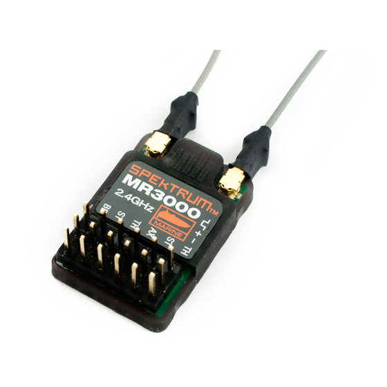 SPECTRUM MR3000 USER MANUAL Pdf Download | ManualsLib