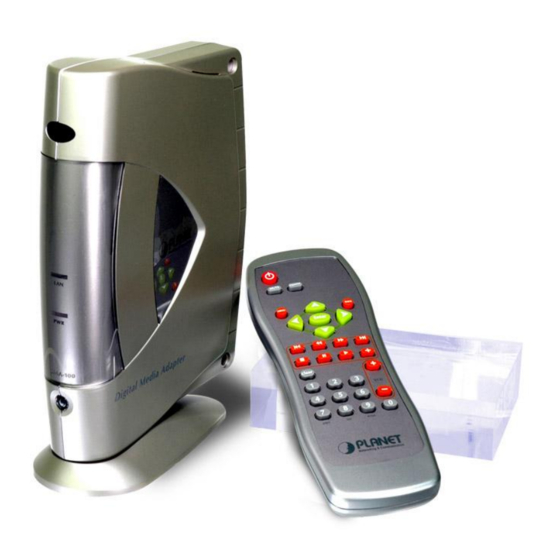 PLANET DMA-100 USER MANUAL Pdf Download | ManualsLib