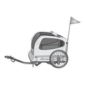 User Manuals: Schwinn Rascal Plus Pet Bike Trailer