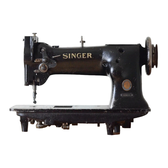 SINGER 111W100 INSTRUCTIONS FOR USING AND ADJUSTING Pdf Download ...