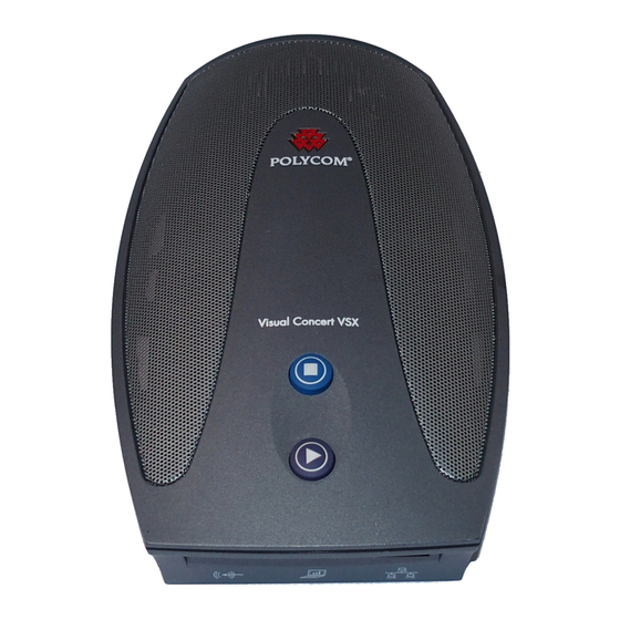 POLYCOM VISUAL CONCERT VSX QUICK TIPS Pdf Download | ManualsLib