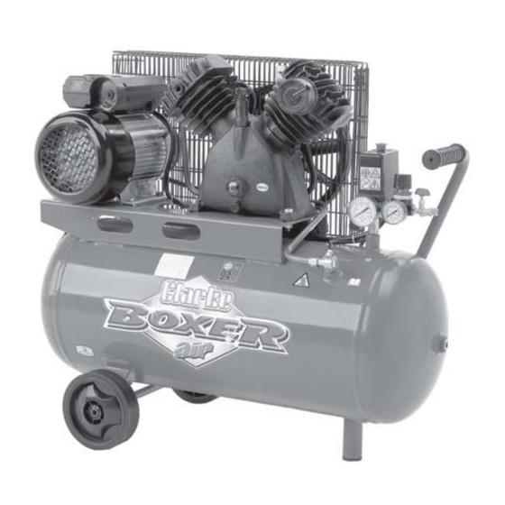 CLARKE BOXER 55 OPERATING & MAINTENANCE MANUAL Pdf Download | ManualsLib