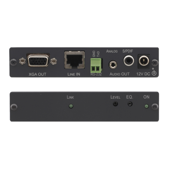 KRAMER TP-104 USER MANUAL Pdf Download | ManualsLib