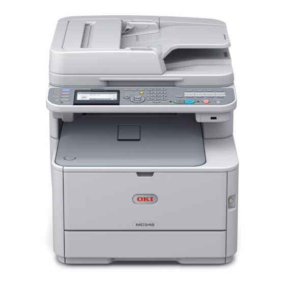 OKI MC332DN USER MANUAL Pdf Download ManualsLib OKI MC332DN USER MANUAL Pdf Download ManualsLib