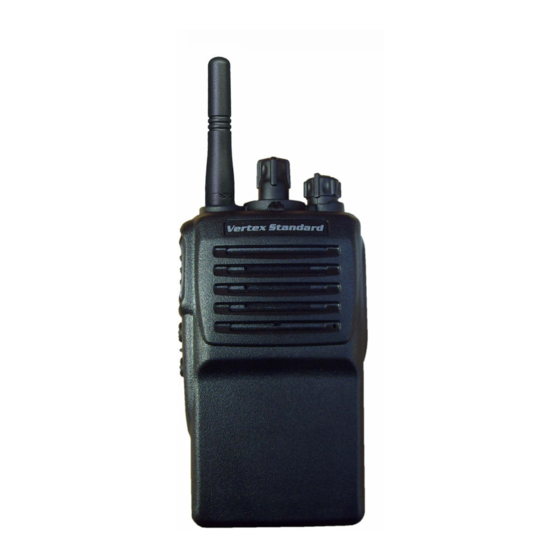 VERTEX STANDARD VX-351PMR446 OPERATING MANUAL Pdf Download | ManualsLib