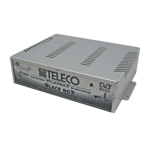 TELECO FLAT SAT ELEGANCE USER MANUAL Pdf Download | ManualsLib