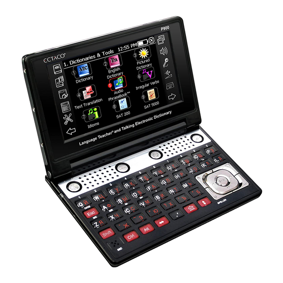 ECTACO PARTNER P900 USER MANUAL Pdf Download | ManualsLib