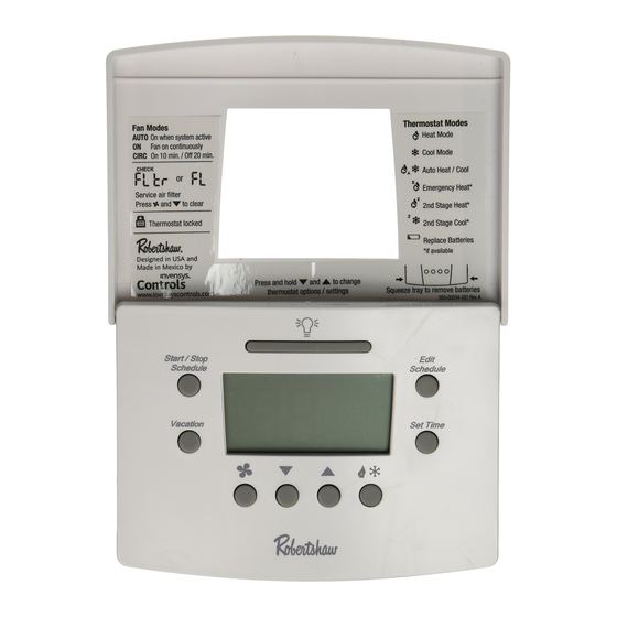 ROBERTSHAW RS4110 INSTALLATION MANUAL Pdf Download | ManualsLib