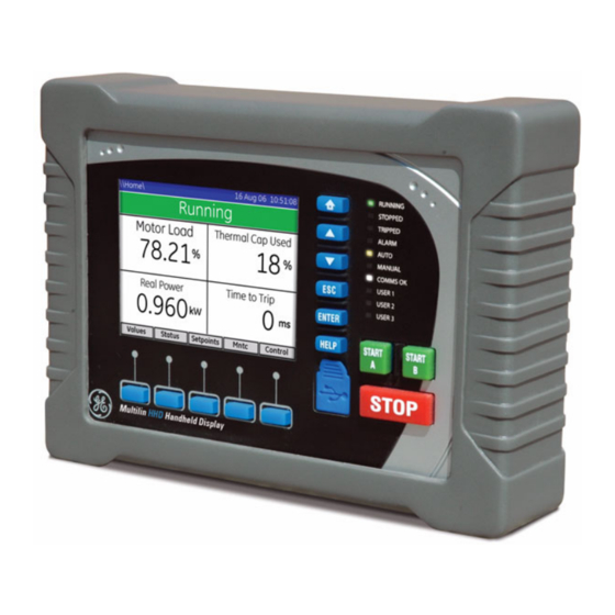 GE HANDHELD DISPLAY (HHD) INSTRUCTION MANUAL Pdf Download | ManualsLib