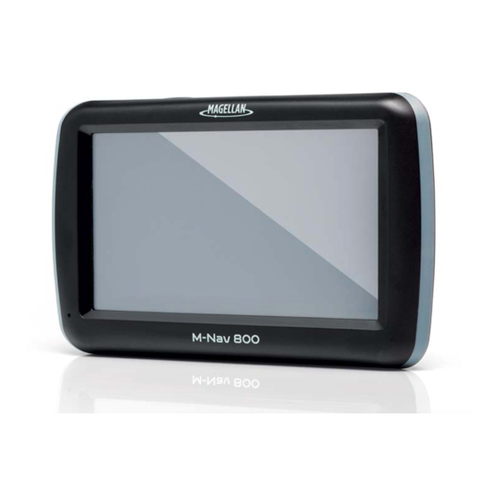 NAVMAN M-NAV 800 USER MANUAL Pdf Download | ManualsLib