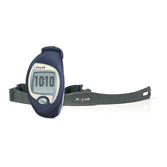 POLAR ELECTRO FITNESS USER MANUAL Pdf Download | ManualsLib