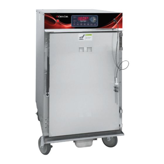 Cres cor 500CHSKD Radiant Smoker Oven Manuals