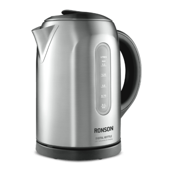 RONSON RKE600 MANUAL Pdf Download | ManualsLib