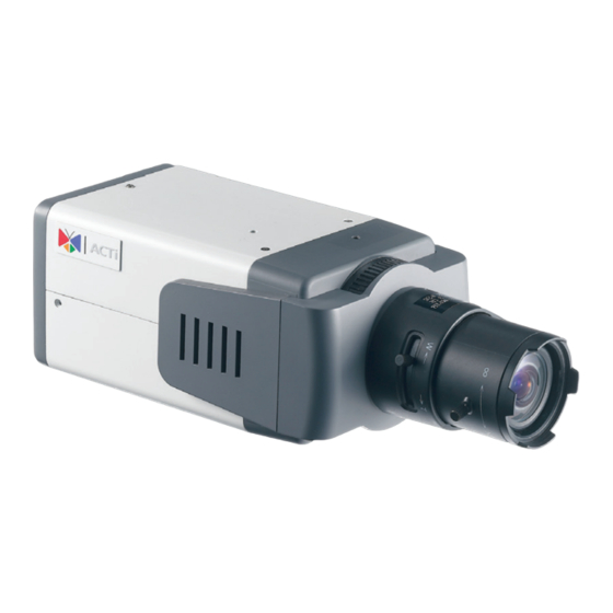 ACTI TCM-5311 HARDWARE USER MANUAL Pdf Download | ManualsLib