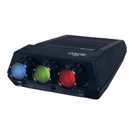 RUNCO DTV-1101 OWNER'S OPERATING MANUAL Pdf Download | ManualsLib