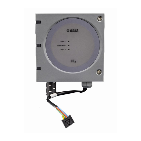 VAISALA CARBOCAP GMT220 SERIES USER MANUAL Pdf Download | ManualsLib