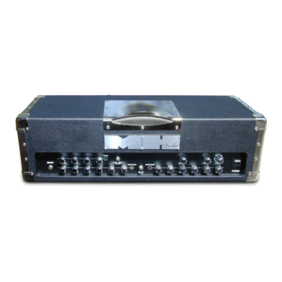 FENDER MH-500 OWNER'S MANUAL Pdf Download | ManualsLib