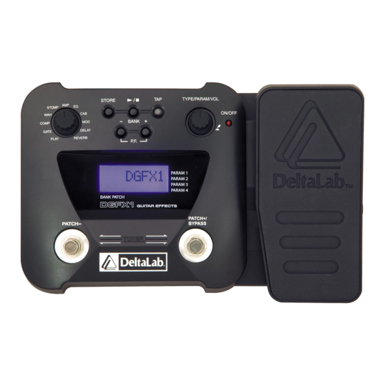 DELTALAB DGFX1 USER MANUAL Pdf Download | ManualsLib