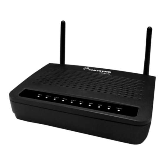 COMTREND CORPORATION VR-3031U USER MANUAL Pdf Download | ManualsLib