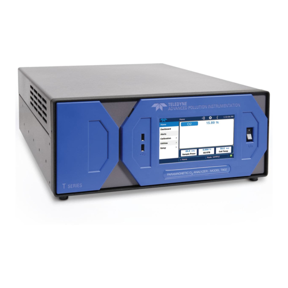 TELEDYNE T802 OPERATION MANUAL Pdf Download | ManualsLib