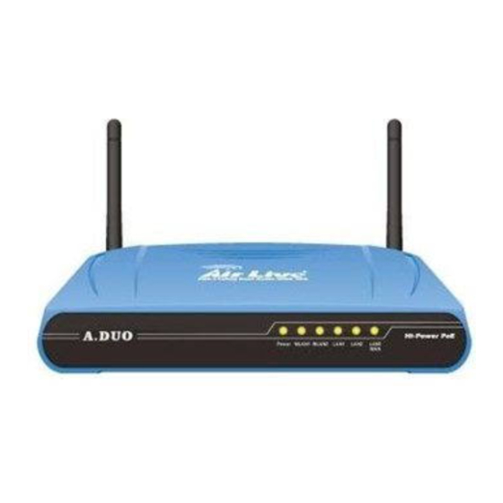 AIRLIVE A.DUO USER MANUAL Pdf Download | ManualsLib