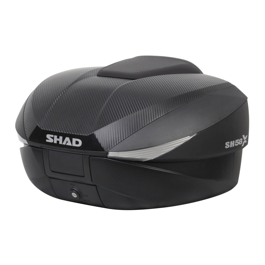 Shad SH58X, SH59X Adventure Manual | ManualsLib
